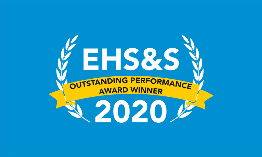 Outstanding EHS&S Performance Awards for 2020 - J.M. Huber Corporation